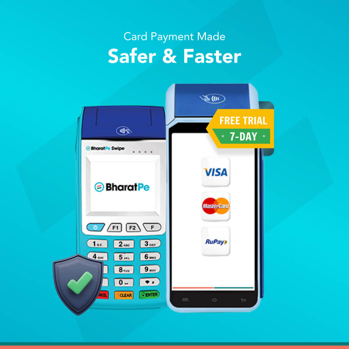 BharatPe Swipe Machine: Accept Debit Card/Credit Card/QR payments